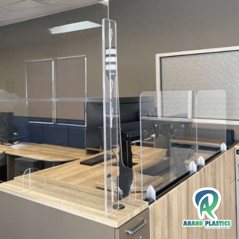 Office Partition -Acrylic Desk Partition | Cut-to-size