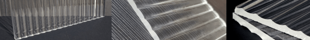 Fluted Acrylic Sheets | Cut To Size Wholesale & Retail