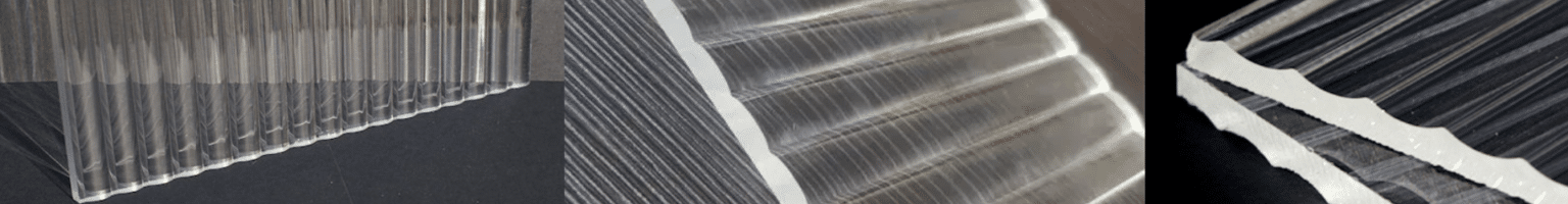 Fluted Acrylic Sheets | Cut To Size Wholesale & Retail